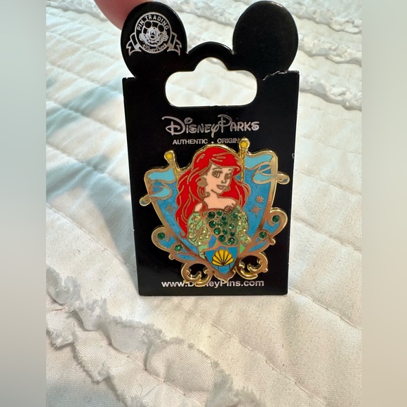 Disney | Jewelry | New Disney Princess Jeweled Crest Shield The Little ...